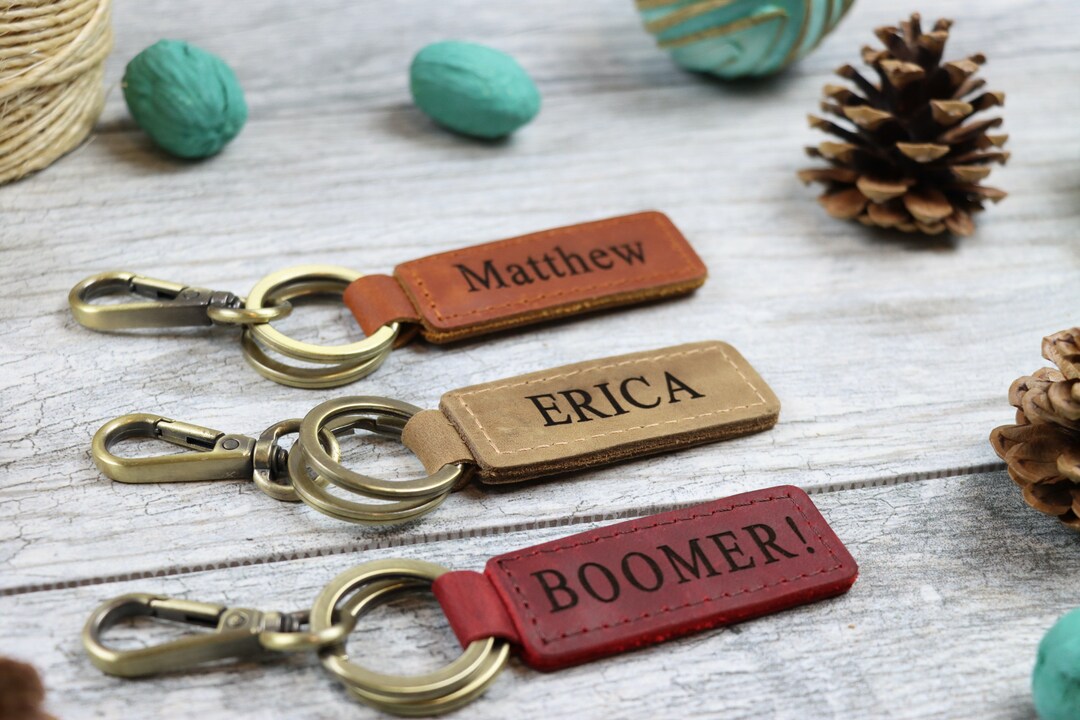 Personalized Custom Name Tag, Keychain, Keyring, Zipper Pull, Luggage ...
