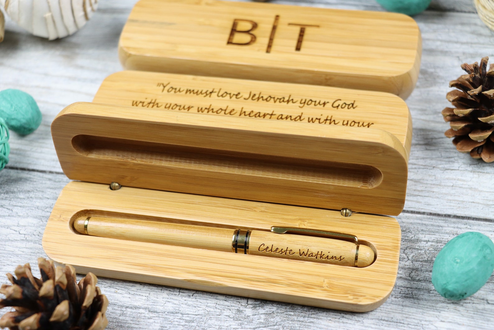 Corporate Gifts for Employees PERSONALIZED PEN Wood Pen Pen - Etsy