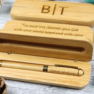 Corporate Gifts for Employees, PERSONALIZED PEN, Wood Pen, Pen for ...