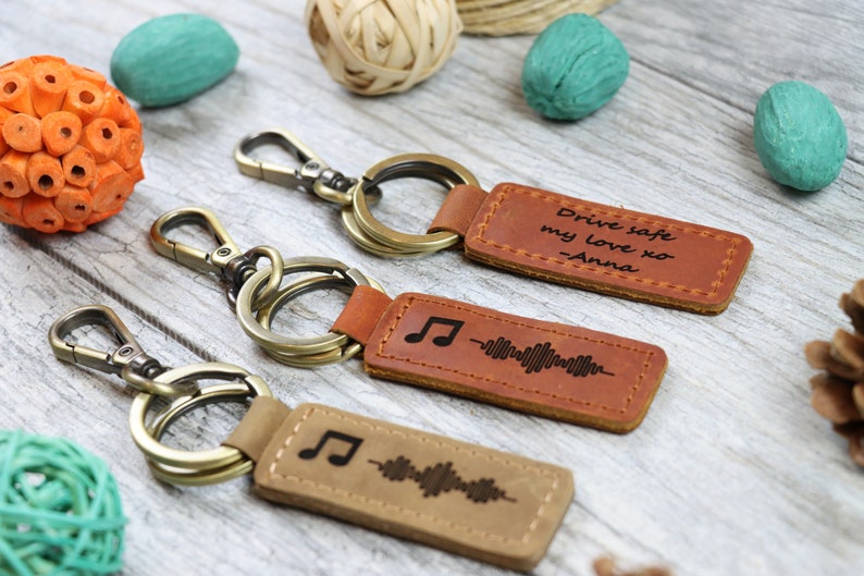 Custom SONG KEYCHAIN Personalized Scannable Music Keychain - Etsy