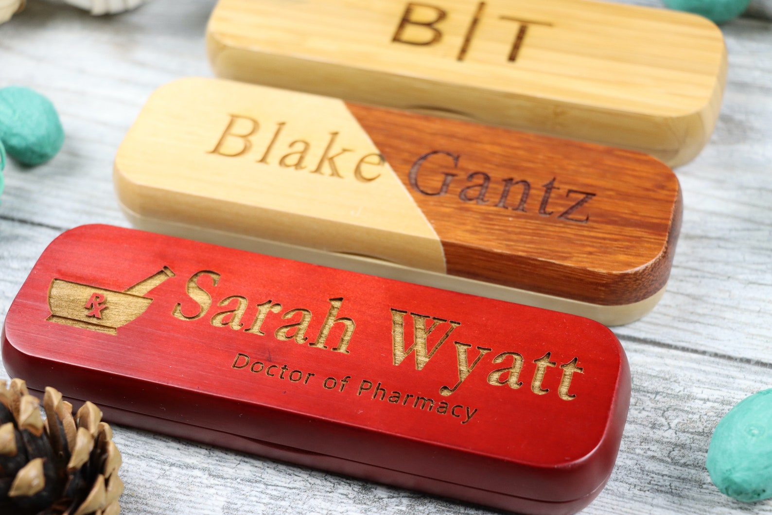 Corporate Gifts for Employees PERSONALIZED PEN Wood Pen Pen - Etsy