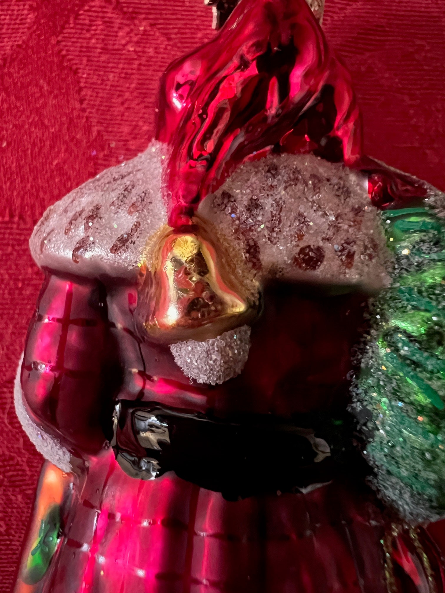 Ruby Santa 1999 Gorgeous Ornate Rare Gem Pristine, Retired Christopher ...