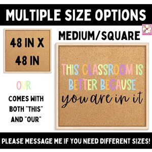 Pre Made Classroom Bulletin Board, Ready to Use this Classroom is ...