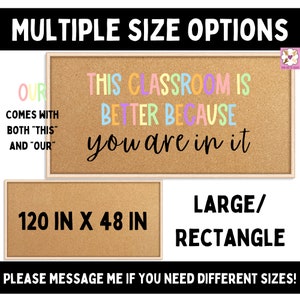 Pre Made Classroom Bulletin Board, Ready to Use this Classroom is ...