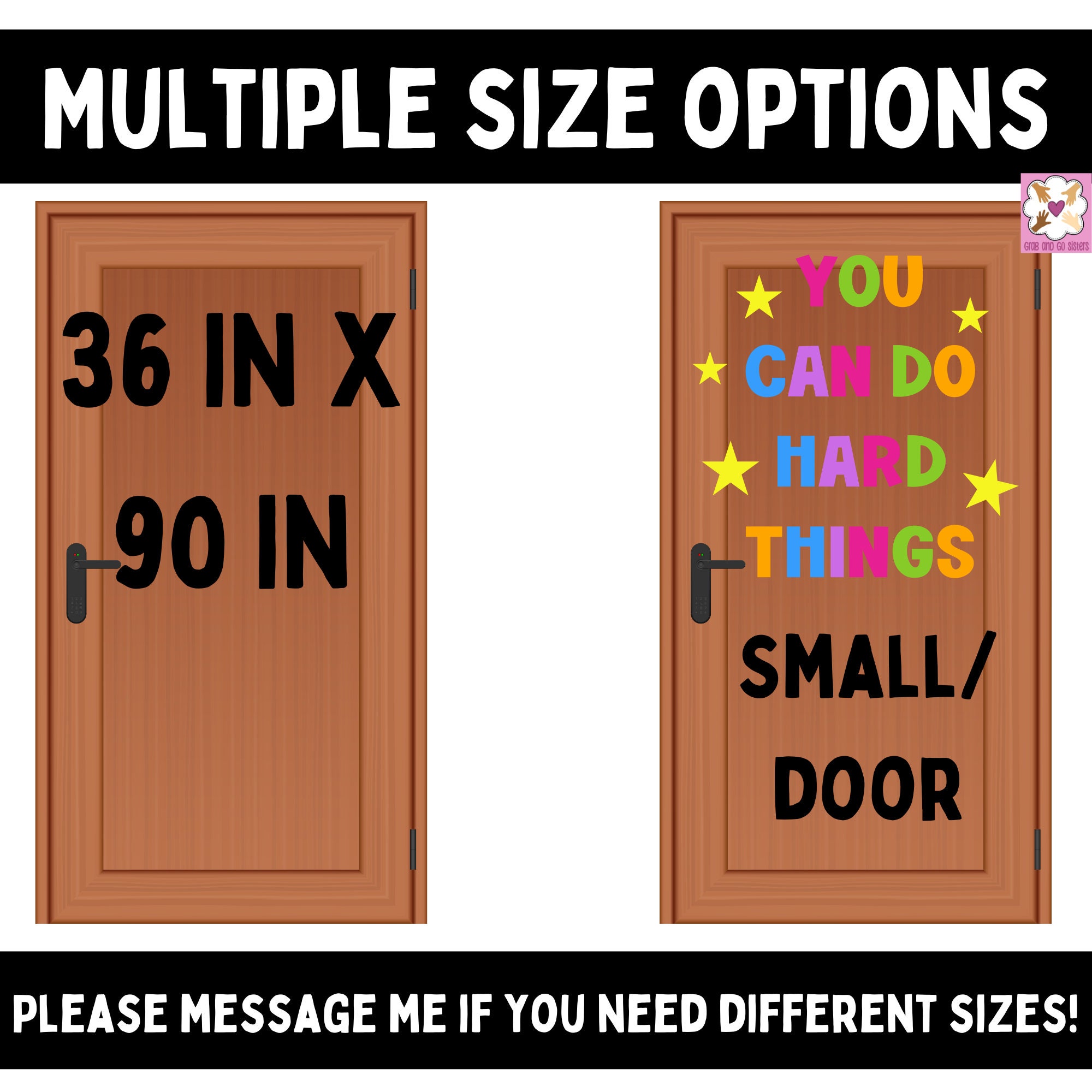 Pre Made Classroom Bulletin Board, Ready to Use you Can Do Hard Things ...