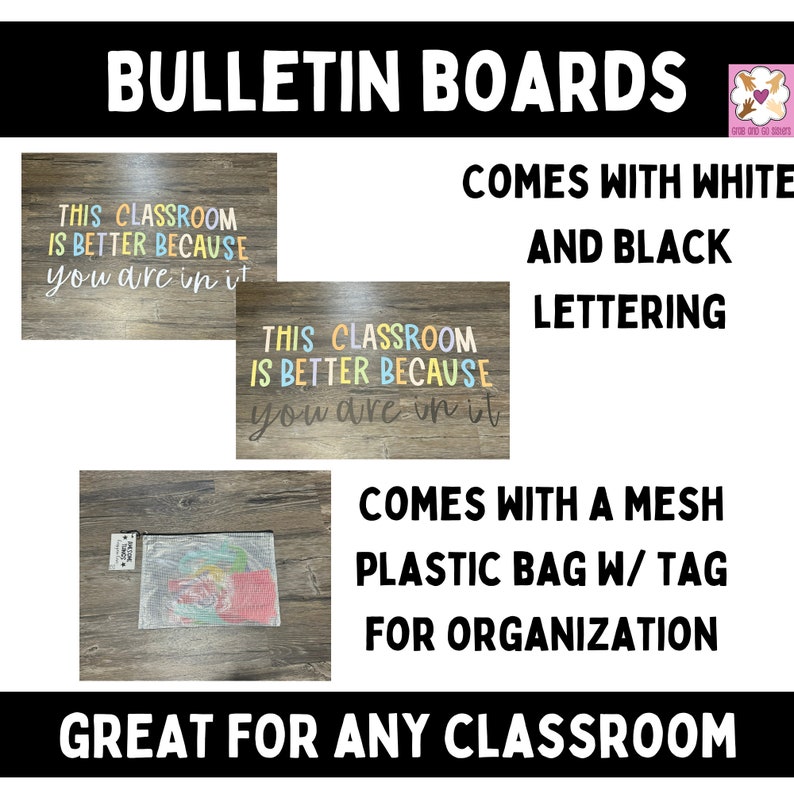 Pre Made Classroom Bulletin Board, Ready to Use this Classroom is ...