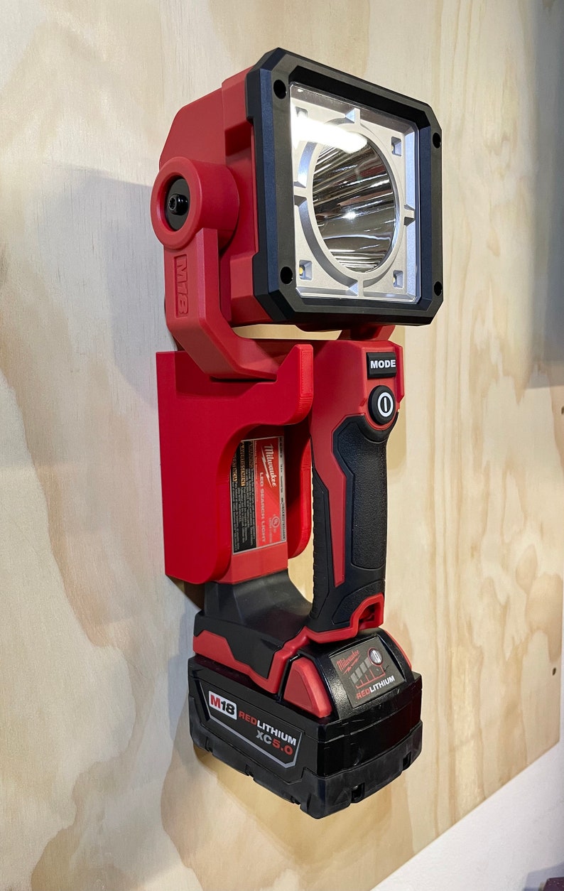 Milwaukee M18 Search Light Wall Mount, Milwaukee Accessory - Etsy