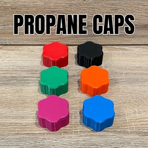 Propane Tank / Cylinder Cap Covers, Threaded - Set of 2 - Etsy