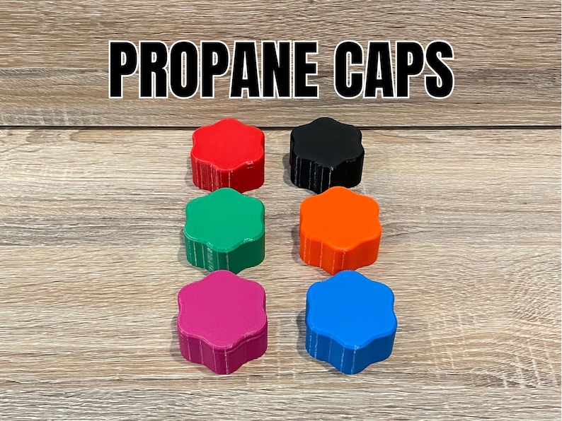 Propane Tank / Cylinder Cap Covers, Threaded - Set of 2 - Etsy