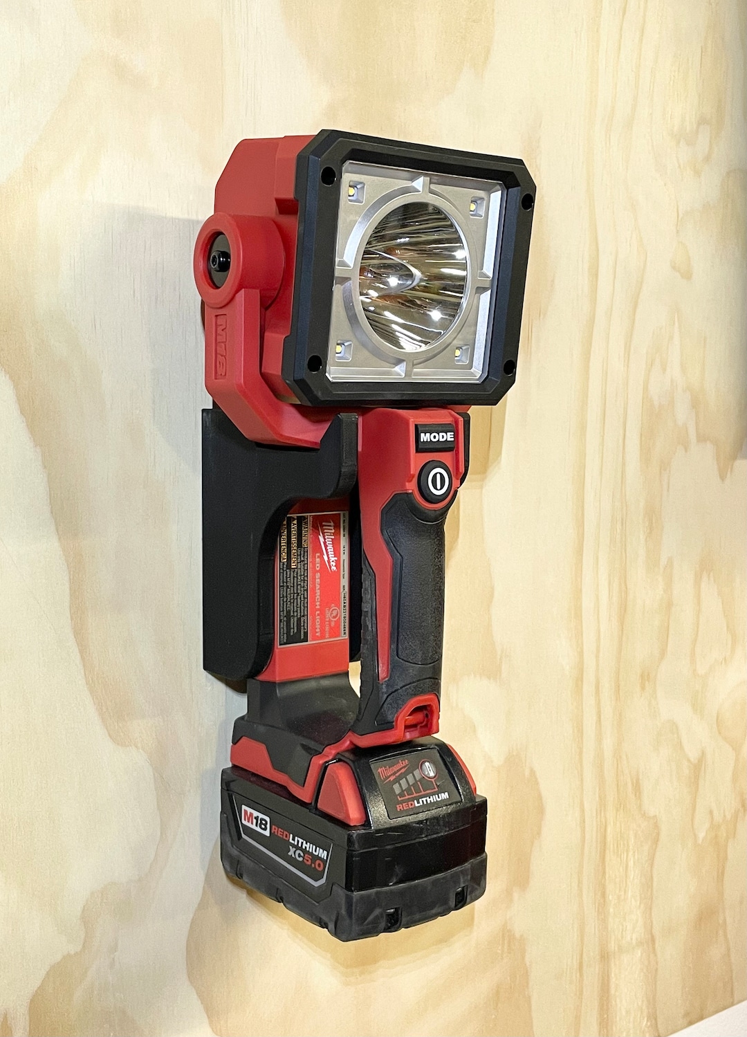 Milwaukee M18 Search Light Wall Mount, Milwaukee Accessory - Etsy