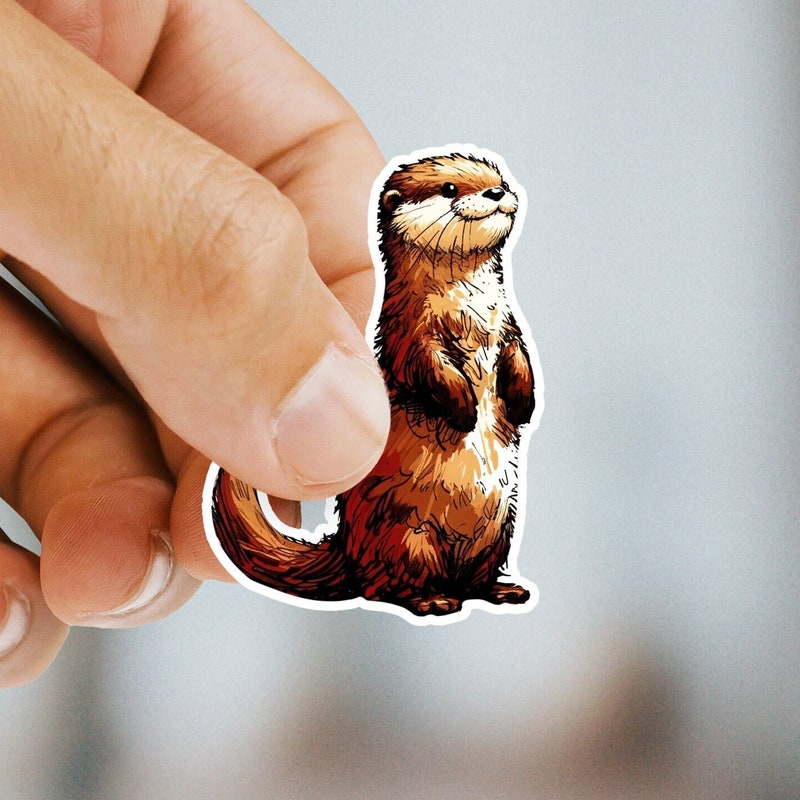 Otter Decal - Etsy