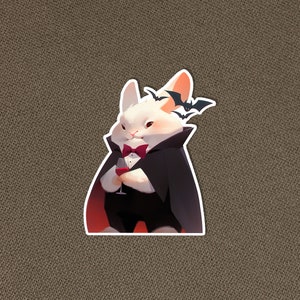 Vampire With White Fuzzy - Etsy