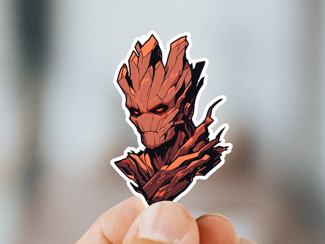 Groot Sticker Vinyl Decal From Guardians of the Galaxy - Etsy
