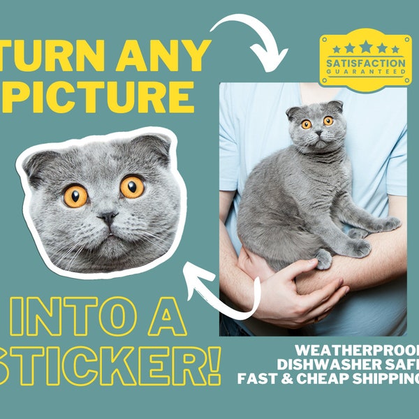 Turn Photos Into Stickers - Etsy