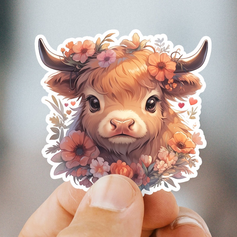Cow Decals - Etsy