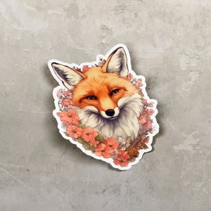Fox Stickers for Kids, Journal Sticker, Die Cut Stickers, Fox Decals ...