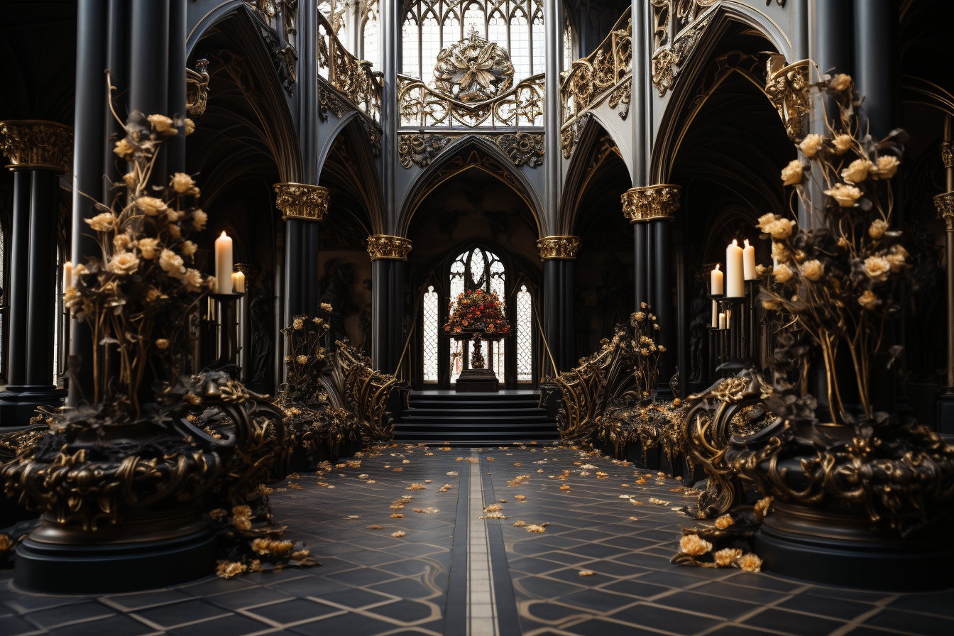 Romantic Goth Digital Backgrounds: Marble & Gold (digital Composite) - Etsy