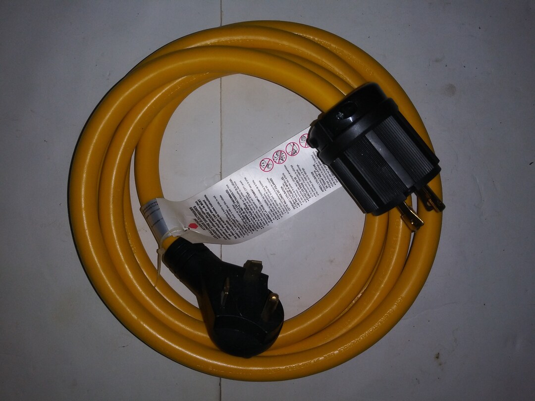 Generator Cord, Rv Tt-30p Male to L14-30P Male Twist Lock 120v, 5 Feets ...
