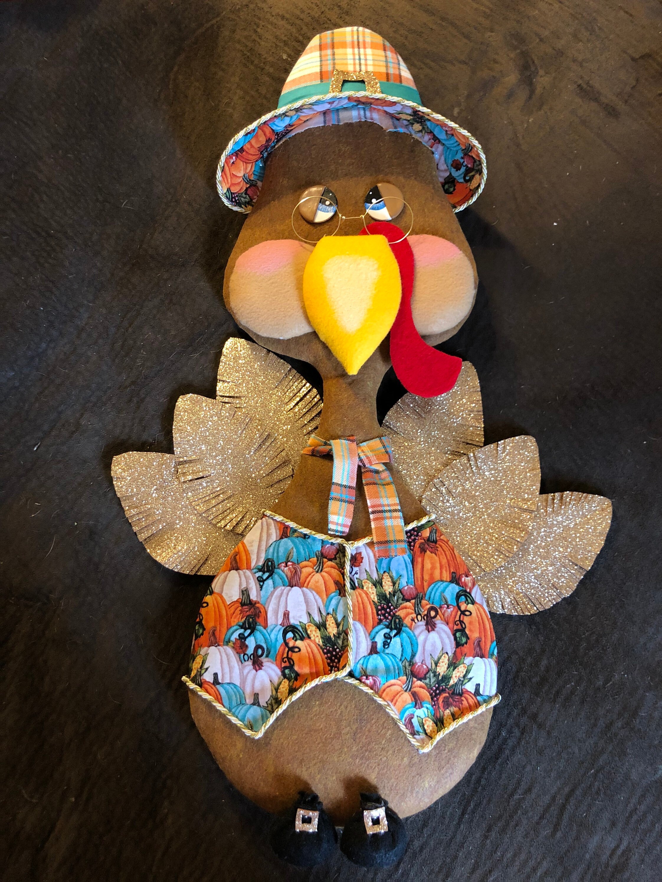 Mr Turkey With Body - Etsy