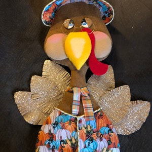 Mr Turkey With Body - Etsy