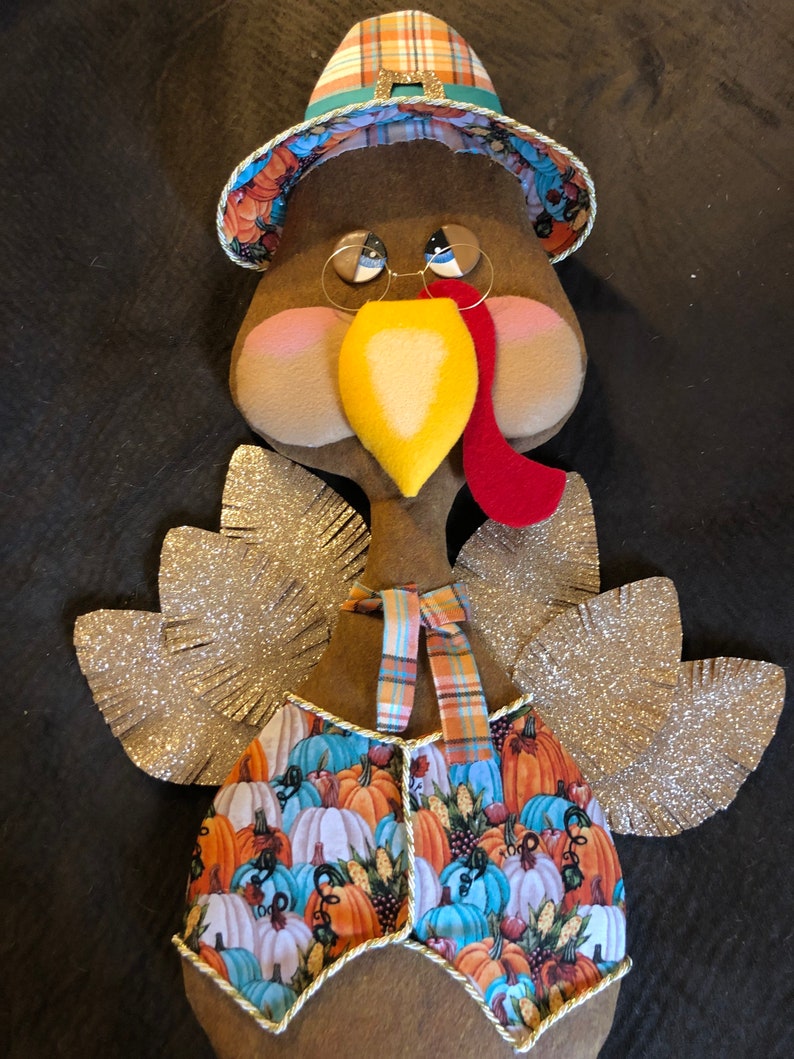 Mr Turkey With Body - Etsy