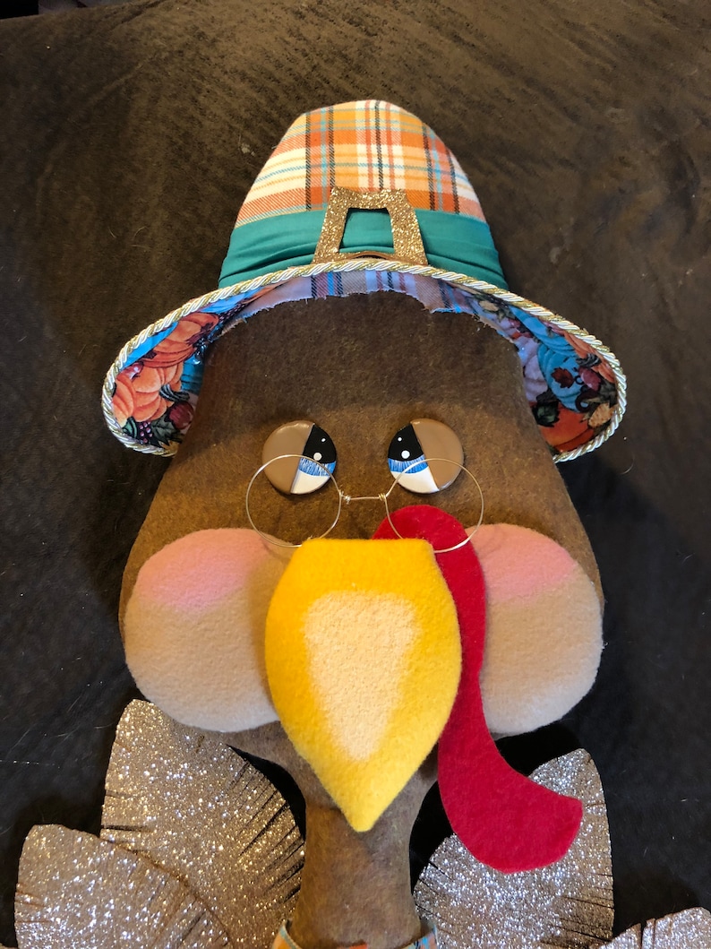 Mr Turkey With Body - Etsy