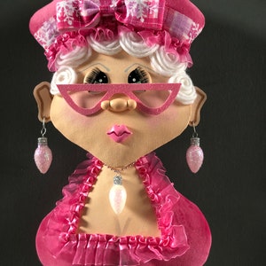 Mrs Clause-dark Pink - Etsy