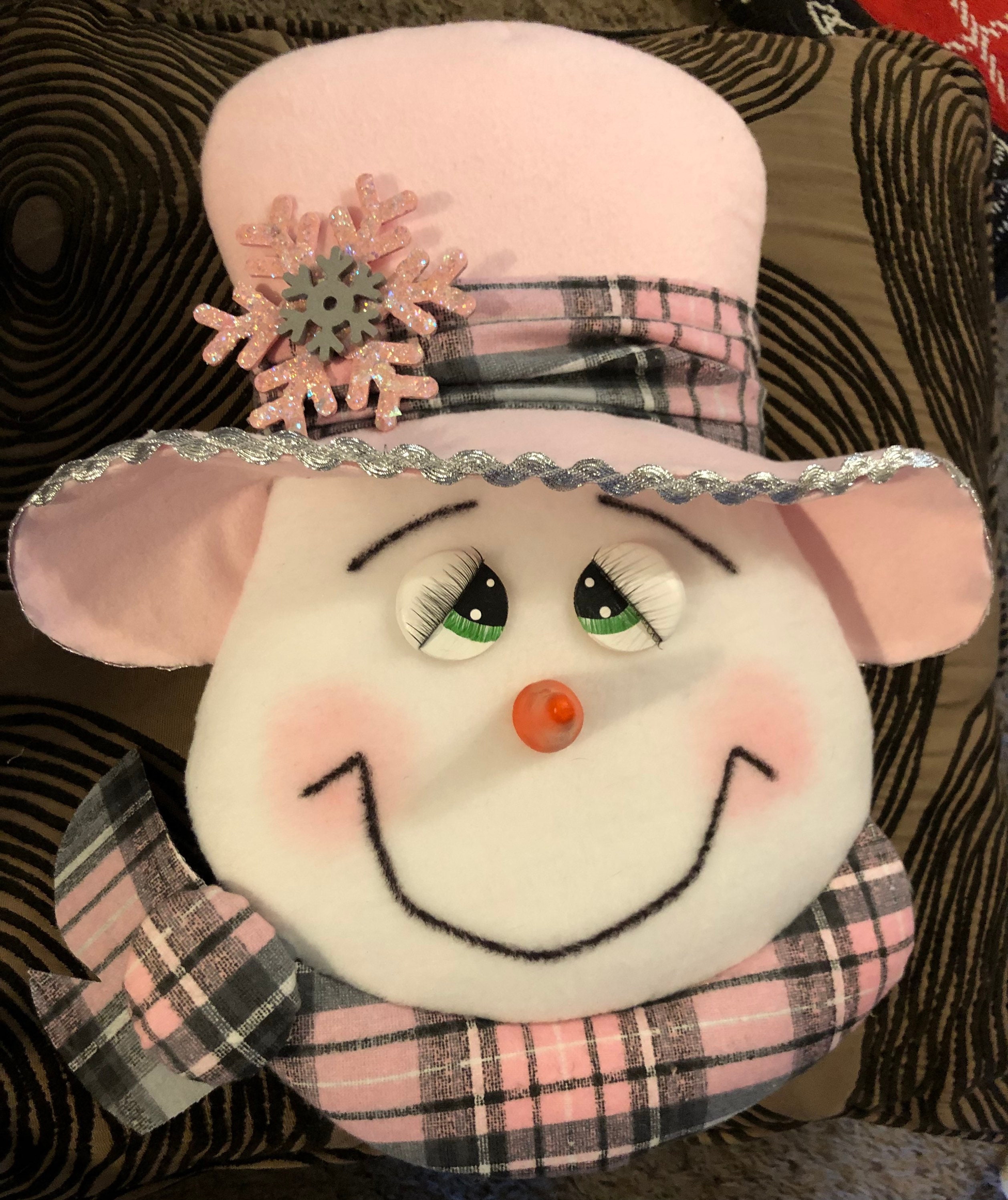Pink Snow Woman - Etsy