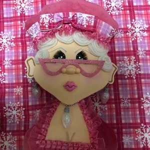 Mrs Clause-dark Pink - Etsy