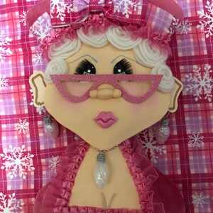 Mrs Clause-dark Pink - Etsy