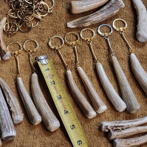 Elk Antler Keychains & DIY Project Set - Etsy