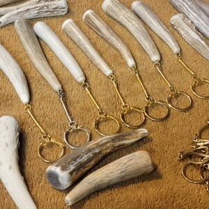 Elk Antler Keychains & DIY Project Set - Etsy