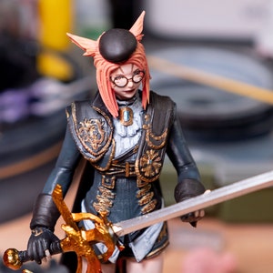 FFXIV Custom Character Statue - Etsy