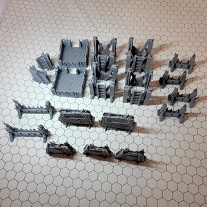 Ork Camp Towers & Barricades 3D Printed Tabletop RPG Scenery and ...
