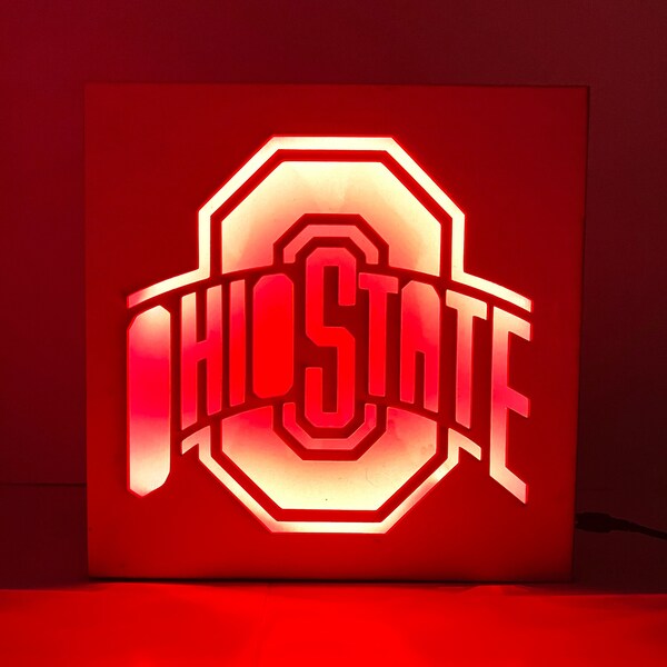 Ohio State University Neon Light - Etsy