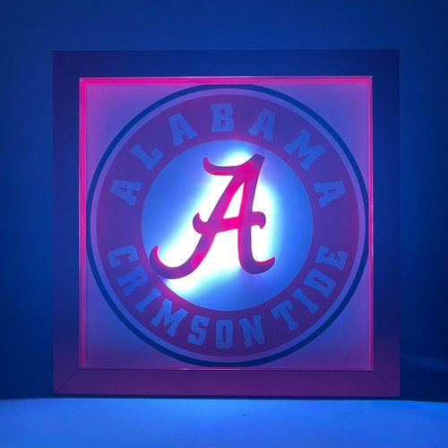 BAMA Alabama Crimson Tide Custom Roll Tide Sports Logo RGB - Etsy