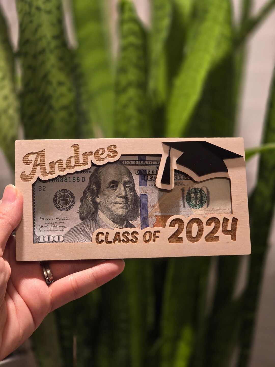 Graduation Gift Money Holder, Money Gift Card, Engraved Gifts - Etsy