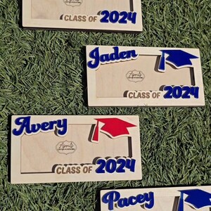 Graduation Gift Money Holder With Acrylic Name & Year, Money Gift Card ...