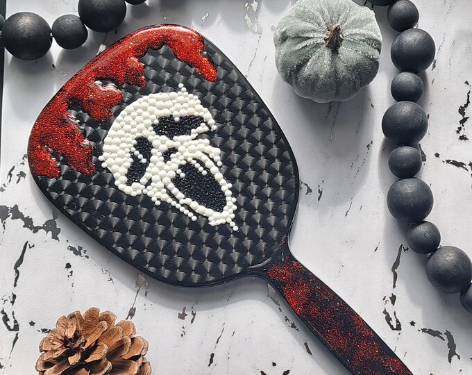 Bedazzle Bloody Ghost Face Hand Mirror - Etsy