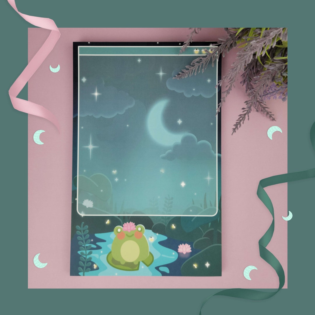 Cute Frog Notepad, Memo Pad | Weekly Planner Pad & to Do List ...