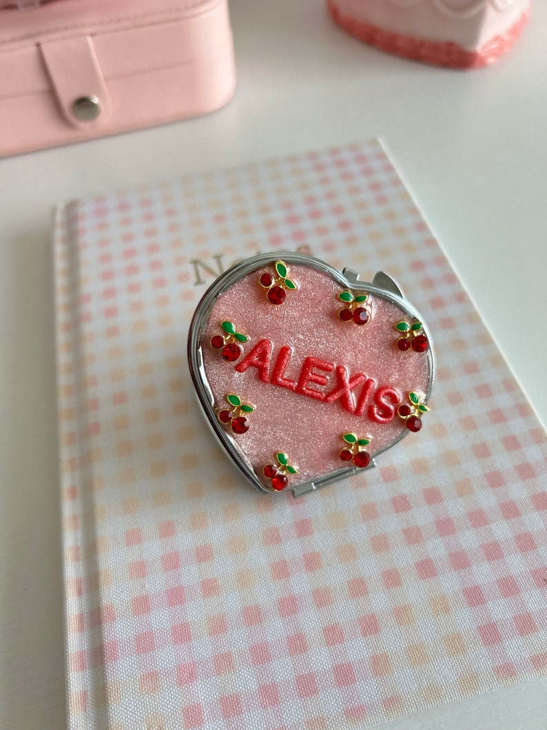 Cherry Coquette Personalized Mirror|cherry Coquette|croquette|resin ...