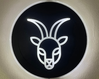 Goat Led Sign - Etsy