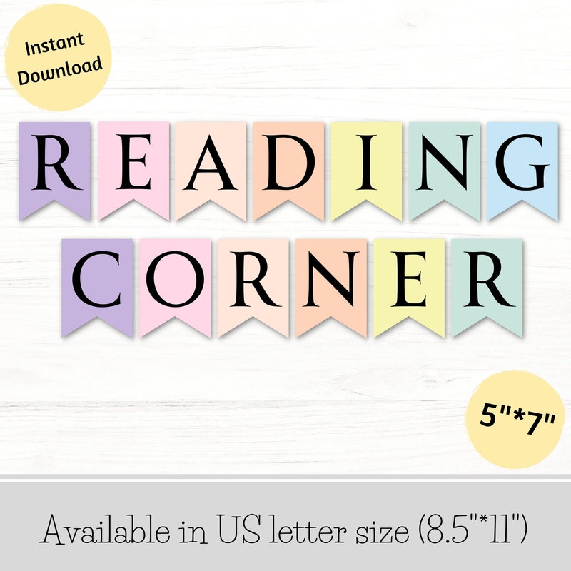 Reading Corner - Etsy