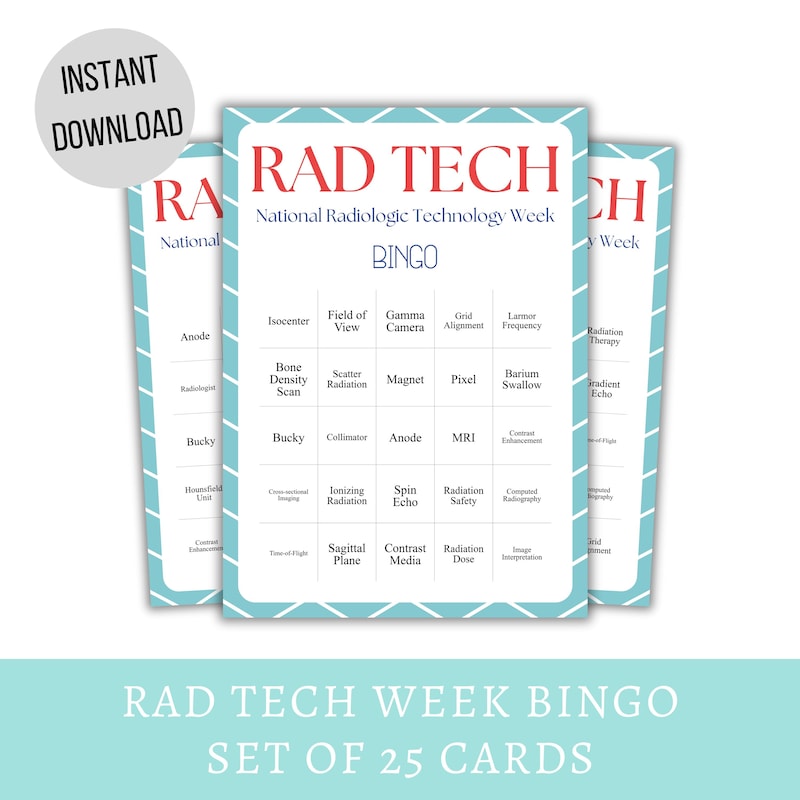 Radiology Week Games - Etsy