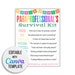 Paraprofessional's Survival Kit Gift Tags, Canva Editable Template ...