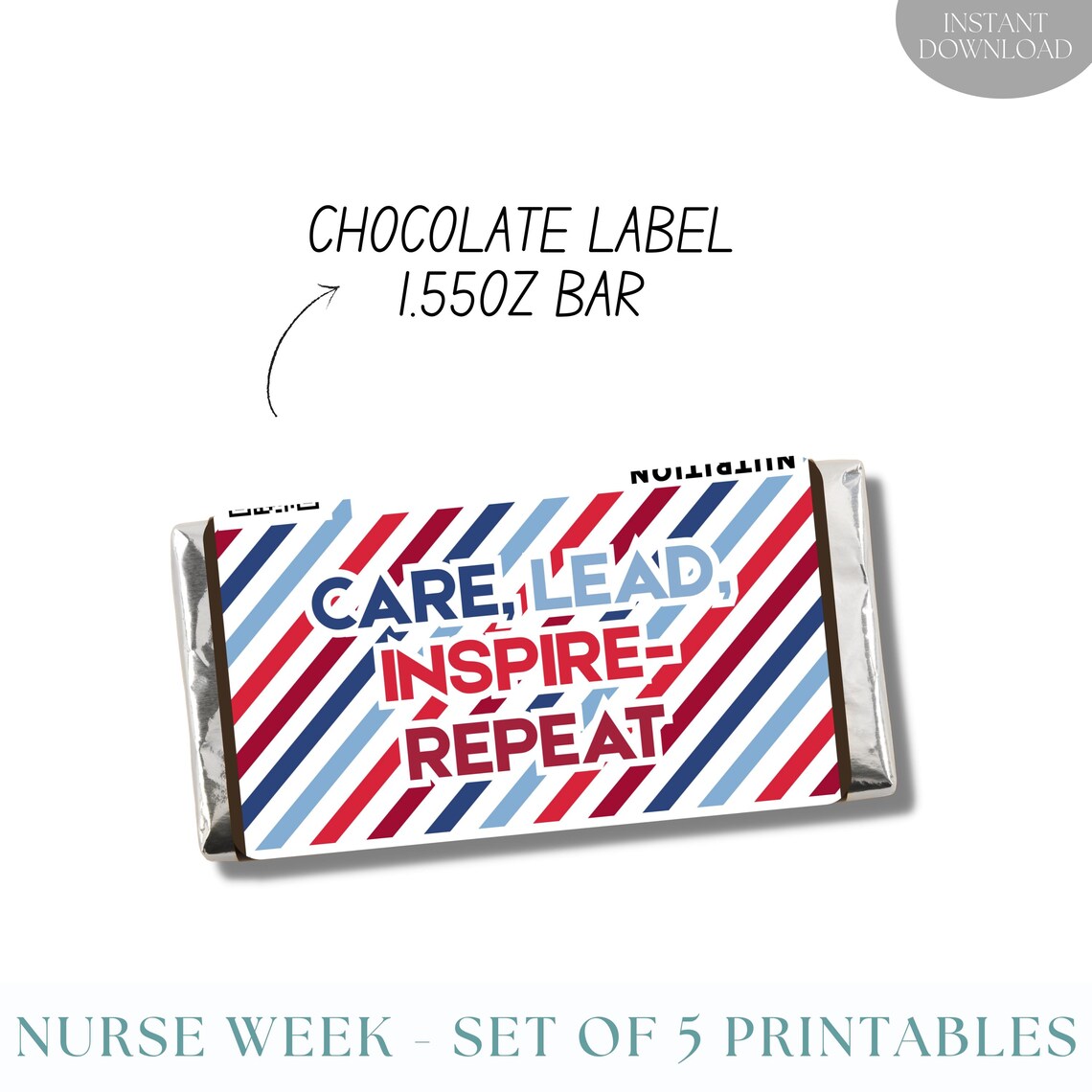 National Nurse Week 2025 Printable Bundle, Nurse Week Care Lead Inspire ...