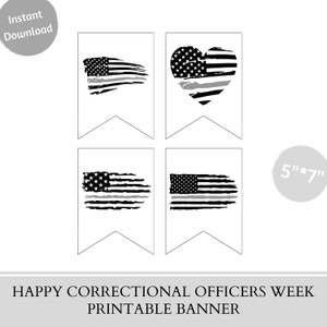 Happy Correctional Officers Week Banner, Correctional Officers ...