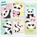 Printable Panda Valentines Day Cards, Classroom Kids Valentines Day ...