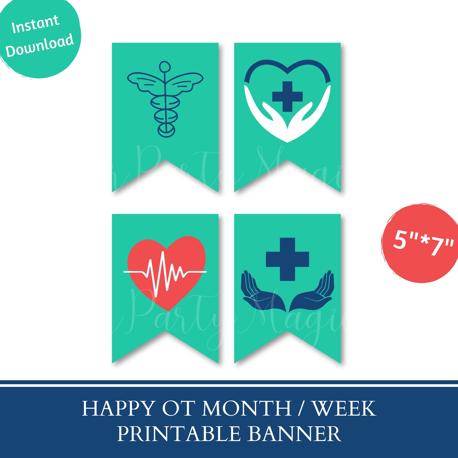 Printable Happy OT Month Banner 2024, Occupational Therapy Appreciation ...