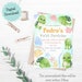 Printable Cute Sea Turtle Birthday Party Invitation - Etsy